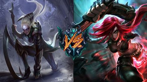 Diana Vs Katarina Mid Lane Gameplay Youtube