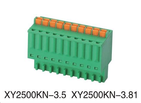 Xinya Xy2500kn 3 5mm 3 81mm Pcb Pluggable Spring Terminal Block Connector Replace Degson