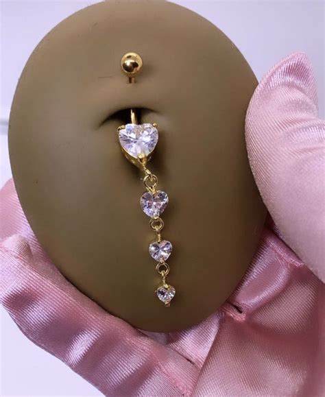 Zircon Decor Navel Belly Ring Artofit