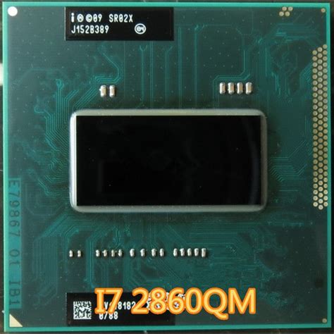 Jual Prosesor Laptop Intel Core I7 2860QM SR02X 2 50GHz Socket G2 RPGA988B Kab Bantul