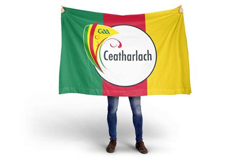Carlow Gaa Crest Flag Flags Ireland Prospect Design