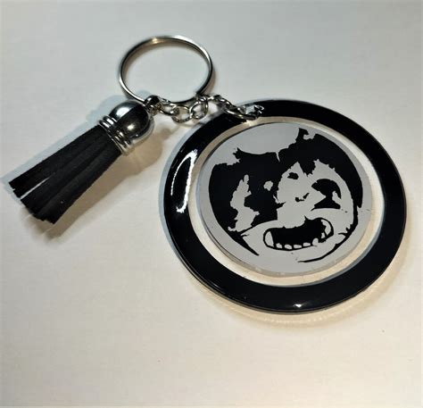 Sammy Bendy And The Ink Machine Keychain Customizable Etsy Australia