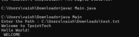 How To Write To A File In Java Tpoint Tech