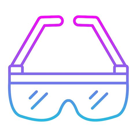 Premium Vector Safety Glasses Icon