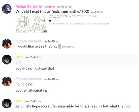 Cursed Discord Convo Rcursedcomments