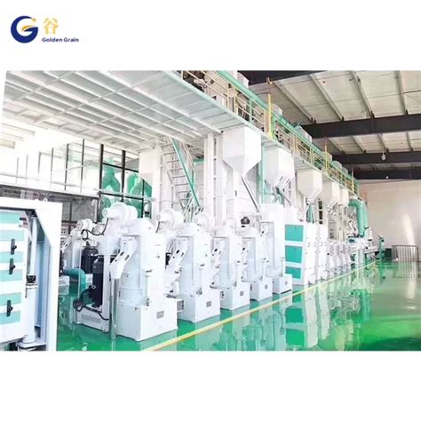 Commercial Rice Mill Production Line Complete Set Of Combination Rice