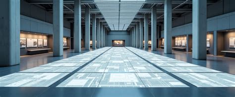 Modular Urban Space With Led Grid Stable Diffusion Online