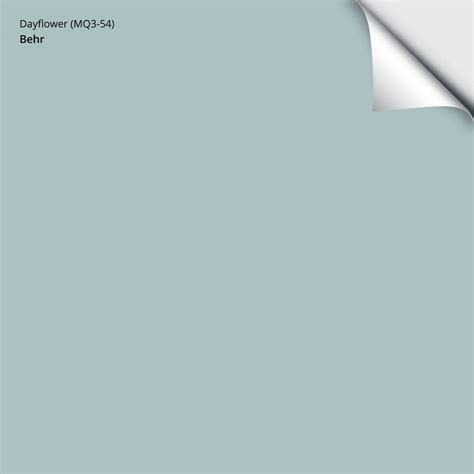Samplize Match Of Behr Dayflower MQ3 54 12 In X 12 In Peel And
