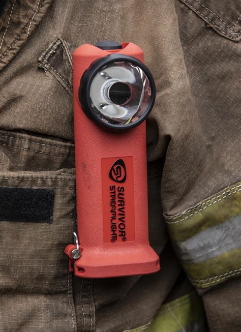 Firefighter Led Flashlight Streamlight 90961 Survivor X Right Angle