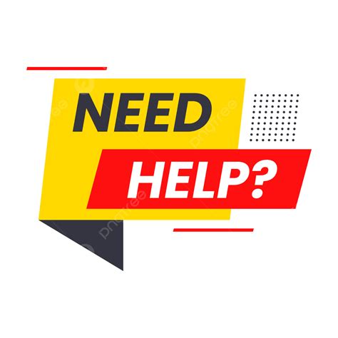 Necesita Ayuda Banner De Diseño Plano Para Marketing Y Publicidad