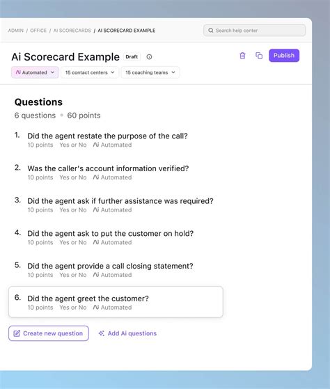 Real Time Qa Scorecards Powered By Dialpad Ai Dialpad