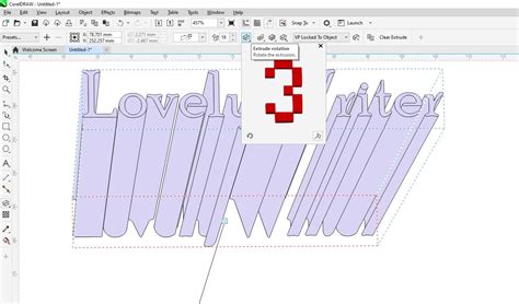 How To Create D Text In CorelDRAW
