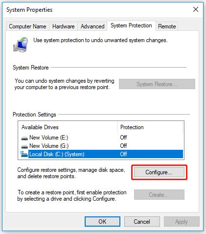 Fix The System Restore Error Code X In Windows Minitool