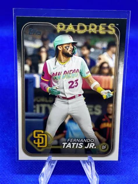 2024 Topps Series 1 23 Fernando Tatis Jr San Diego Padres Eur 069