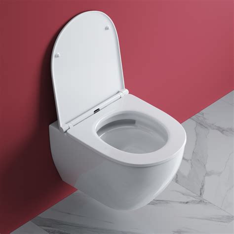 Унитаз подвесной безободковый CEZARES STYLUS-TOR CZR-6601-TH-TOR