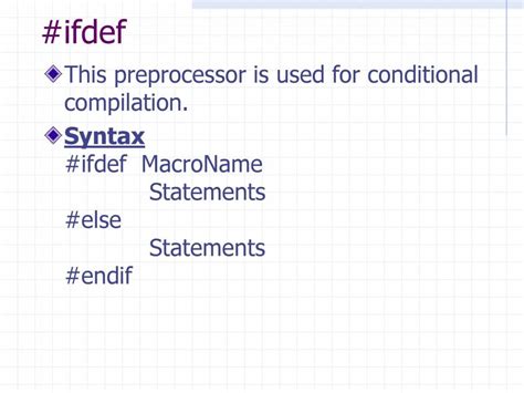 Preprocessors In C Powerpoint Slides Learnpick India