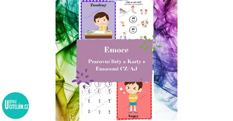 Emoce Pracovní Listy A Kartičky Nezařazené K Předmětu Učiteléučitelůmcz