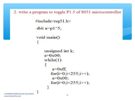 Embedded C Program And Programming Structure For Beginners Ppt