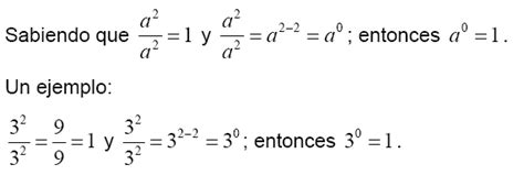 Aprender MatemÁticas En Secundaria ¿por QuÉ Un NÚmero Elevado A Cero