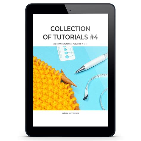 Collection Of Knitting Tutorials 4 10 Rows A Day