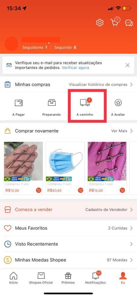 Como Rastrear Minha Compra Na Shopee Olhar Digital