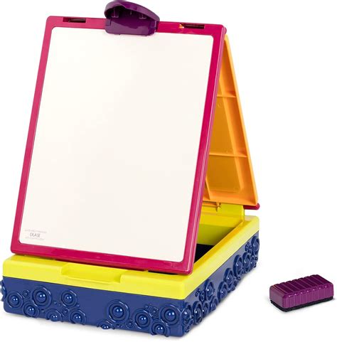 B Toys Caballete De Mesa Para Niños 2 Tablas De Dibujo Pizarra