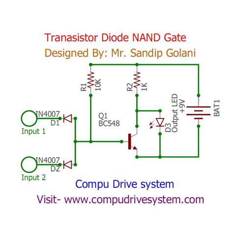 Diode Nand Gate At Tasha Jennings Blog
