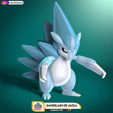 3d File Pokemon 028 Sandslash Of Alola 🐉・3d Print Design To Download・cults