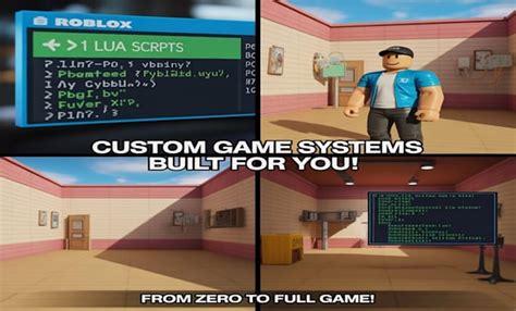 Develop Your Custom Roblox Game With Clean Lua Scripting By
