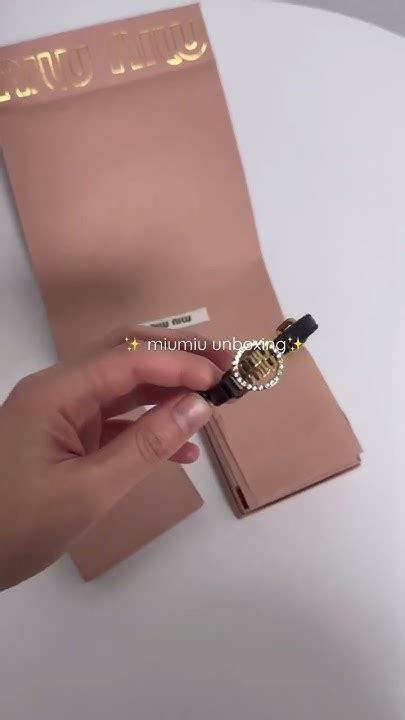 미우미우 언박싱 같이해요💝 Miumiu Unboxing Youtube