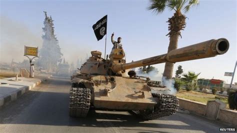Syria Conflict Isis Overruns Raqqa Military Base Bbc News