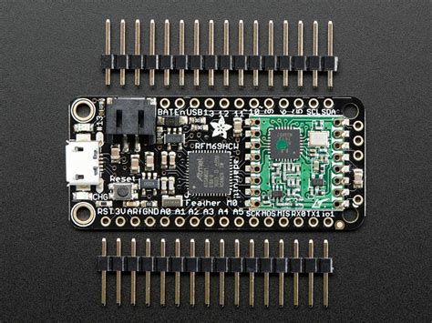 Adafruit Feather M0 Rfm69hcw Packet Radio 868 Or 915 Mhz Radiofruit