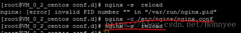 nginx在reload时候报错invalid pid number的解决方法 csdn博客