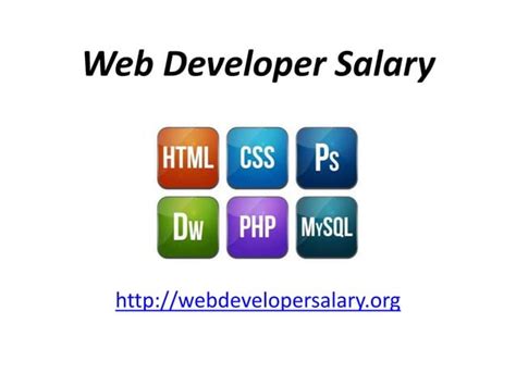 Website Developer Salary Ppt Website Developer Salary Ppt