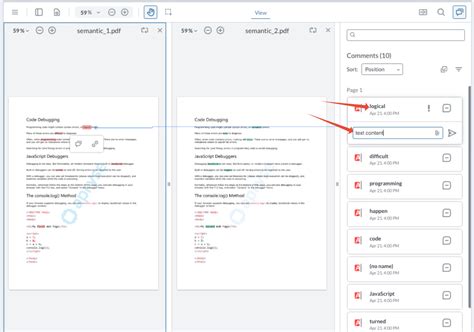 Document Comparison View Webviewer Apryse Community