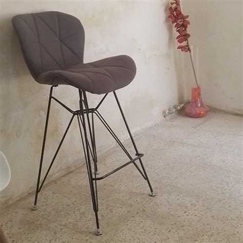 خرید و قیمت صندلی اپنی یا کانتر مدل زین اسبی با پایه فلزی و ته پایه های