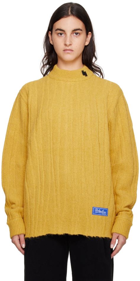 Ader Error Yellow Reversible Fluic Sweater Ader Error