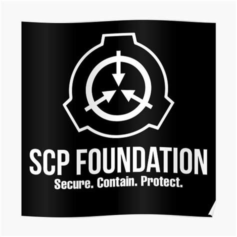 Scp Foundation Secure Contain Protect Premium Matte Vertical Poster 5