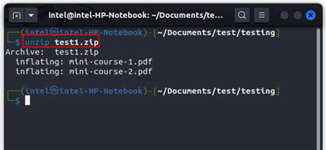 how to zip and unzip files in linux guide beebom