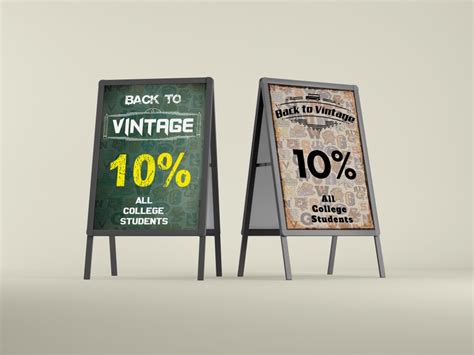 Outdoor Banner Design Concepts Vintage Sales Banner