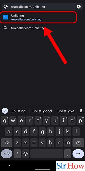 How To Go To The Truecaller Unlist Page Steps With Pictures