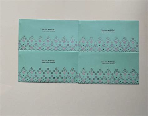 Raya Sampul Angpau Packet Pnb Permodalan Nasional Berhad 4 Pieces