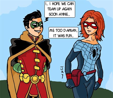 Robin And Spiderling By Jasontodd1fan On Deviantart