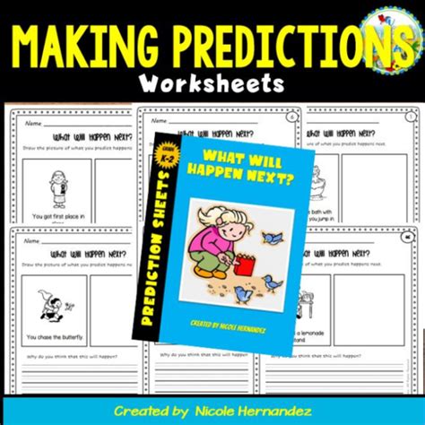 Making Predictions Worksheets What Happens Next Made By Teachers