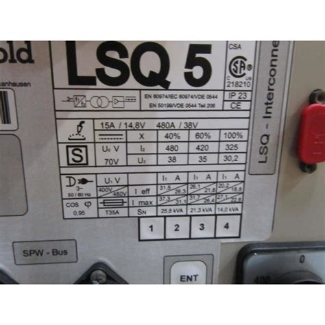 Sks Lsq 5 Power Supply For Welding Machine 77 1185 00 Used Mara Industrial Sks Lsq 5 Power Supply For Welding Machine 77 1185 00 Used Mara Industrial