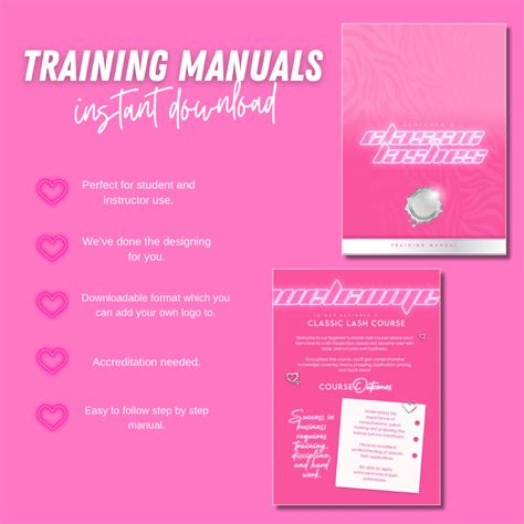 Classic Lash Training Manual The Lash Girl Shop
