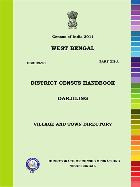 1901 Part A Dchb Darjiling Pdf