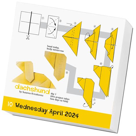Origami Page A Day Calendar 2024 More Than 250 Projects To Fold By
