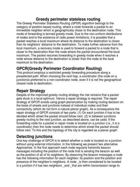 greedy perimeter stateless routing pdf pdf routing network