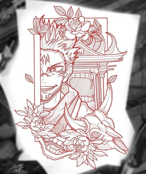 39 Sukuna Ideas Anime Sketch Anime Drawings Sketches